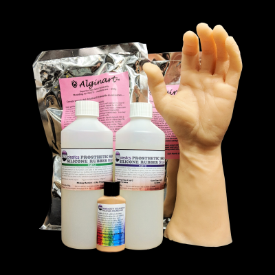 Silicone Hand/Body Casting & Alginate Life Casting Moulding kit 1.425kg ...